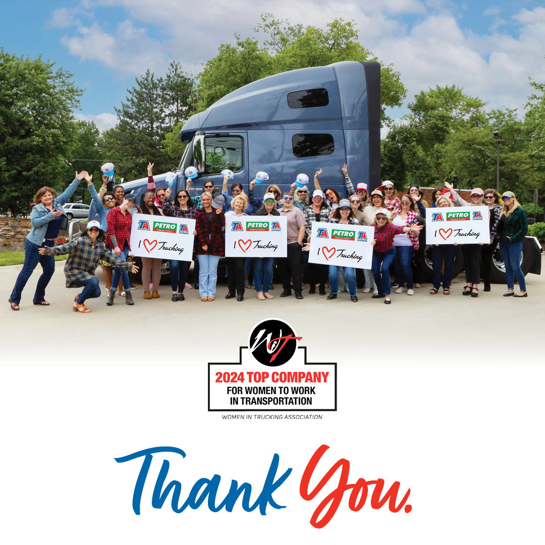TA Named a Top Company for Women to Work in Transportation