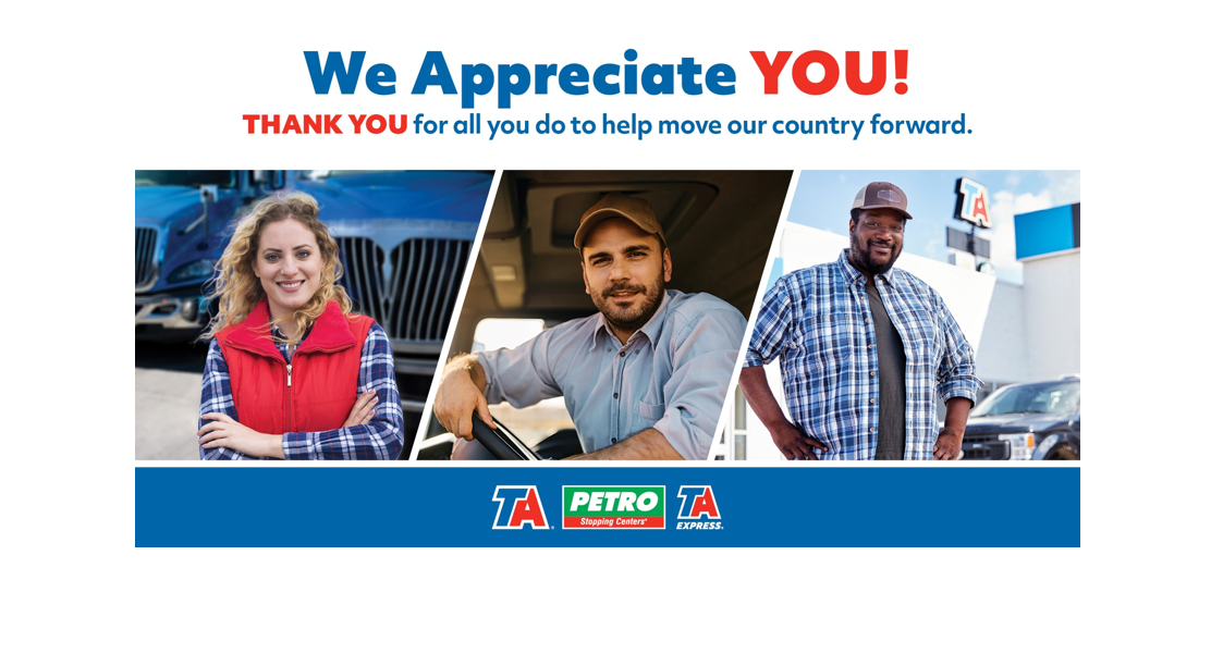 TA Celebrates National Truck Driver Appreciation Week
