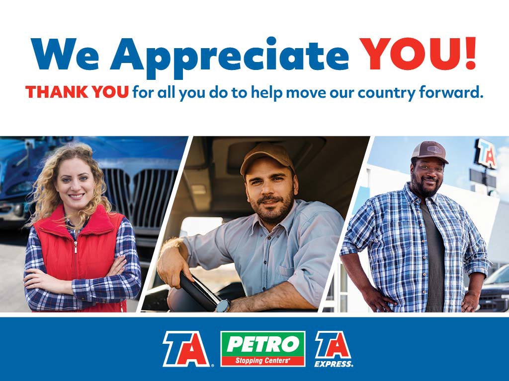 TA Celebrates National Truck Driver Appreciation Week