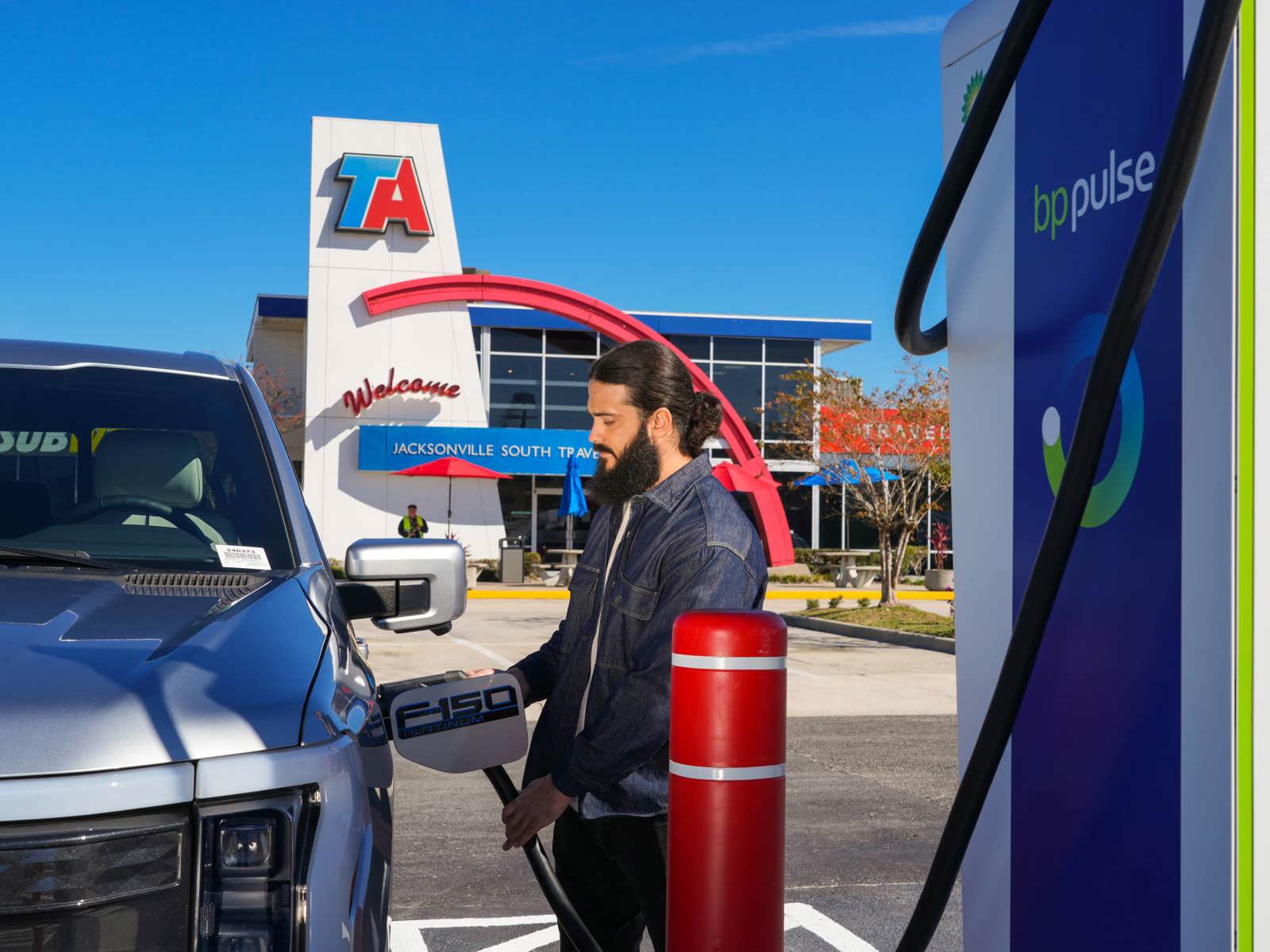 bp pulse unveils chargers at TravelCenters of America | TravelCenters ...
